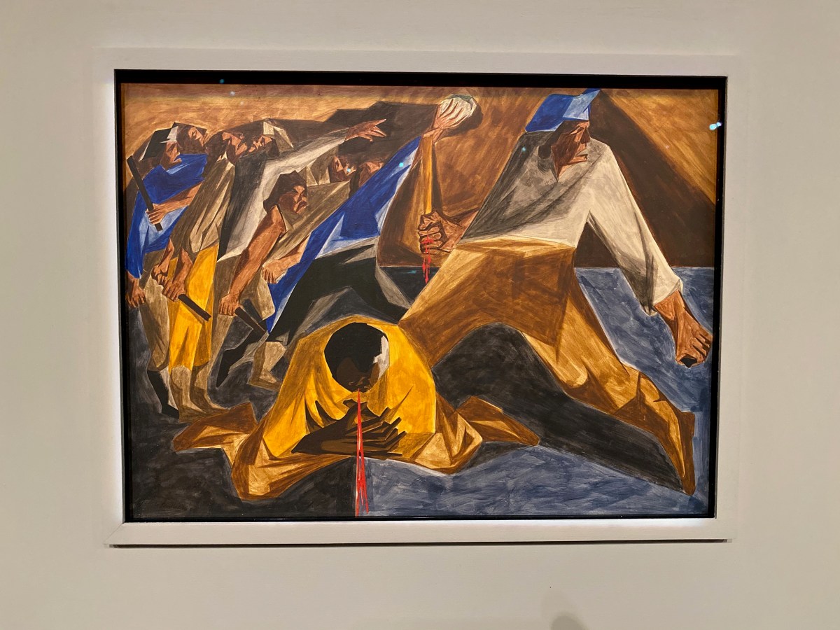 Jacob Lawrence The Builders